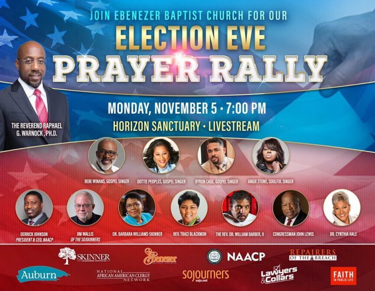 Bebe Winans, Angie Stone & More Join Historic Ebenezer Baptist Church ...